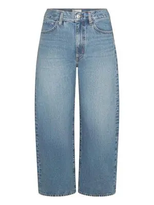 FRAME The Bow High-waist Ankle Barrel Jeans - Rapture