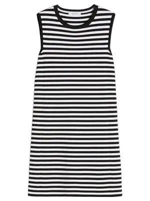 Max Mara Sleeveless A-line Dress - Black