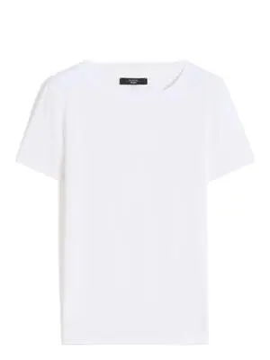 Max Mara Basic Cotton Jersey T-shirt - White
