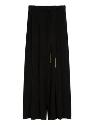 Max Mara Cady Palazzo Trousers - Black