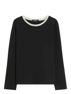 Max Mara Basic Jersey T-shirt - Black