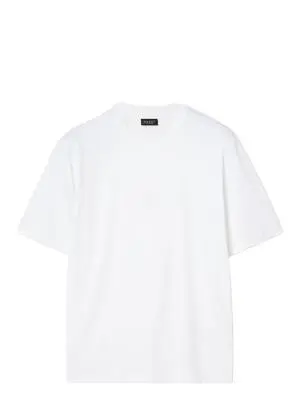 Gucci Soft Rayon Jersey T-shirt With Embroidery - White