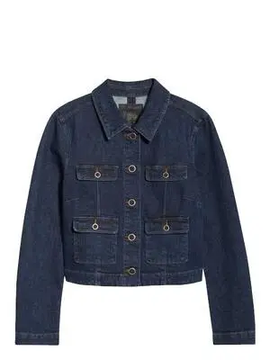 PAIGE Lydia Stretch Denim Jacket