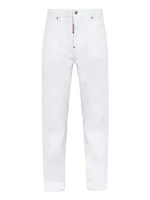 Dsquared2 DSQUARED2 Straight-Leg Jeans White