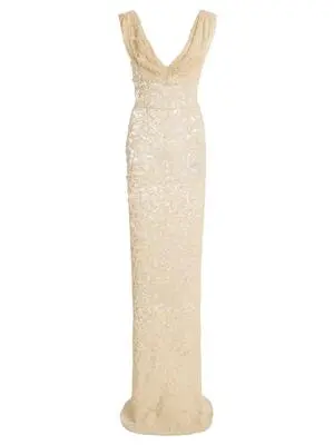 COLLEEN ALLEN Lace Maxi Dress - Ivory