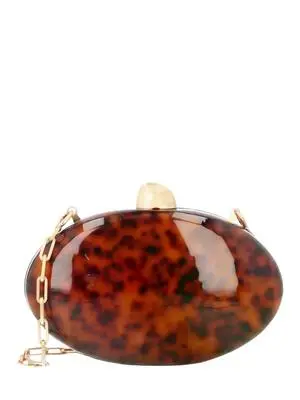 Cult Gaia Eviana Clutch - Brown