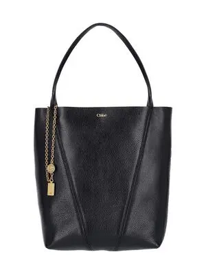 Chloé Spin Tote Bag - Black