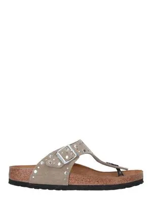 BIRKENSTOCK Gizeh Thong Sandals - Taupe