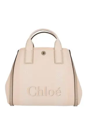 Chloé Carry Tote Bag - Cream