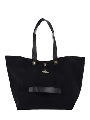 VIVIENNE WESTWOOD Large Utility Tote Bag - Black