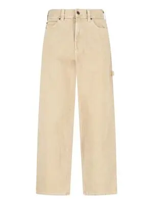 Dickies Carpenter 997 Loose Straight Jeans - Beige
