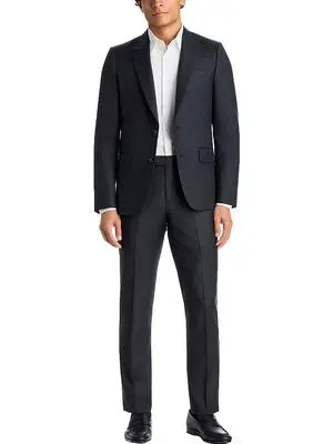 Paul Smith Soho Canvas Sharkskin Extra Slim Fit Suit - Charcoal