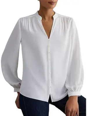 HOBBS LONDON Blair Blouse - Ivory