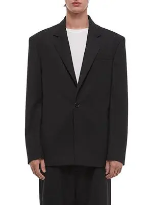 Helmut Lang Relaxed Fit Blazer - Black