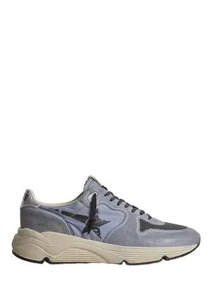 GOLDEN GOOSE Running Sneakers - Blue Denim