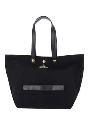VIVIENNE WESTWOOD Small 'utility' Tote Bag - Black
