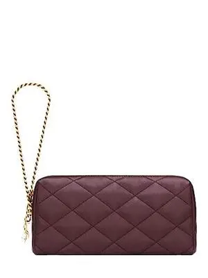 Saint Laurent Cassandre Bijou Pouch - Rouge Cabernet
