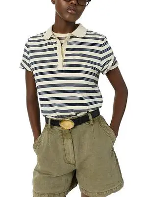 Gerard Darel Marcie Polo Navy