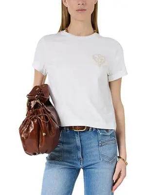 Gerard Darel Melia Tee - White