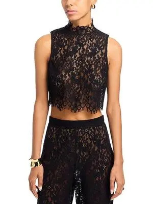 AFRM Cayne Lace Top - Noir