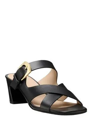 STUART WEITZMAN Sai 50 Slides - Black
