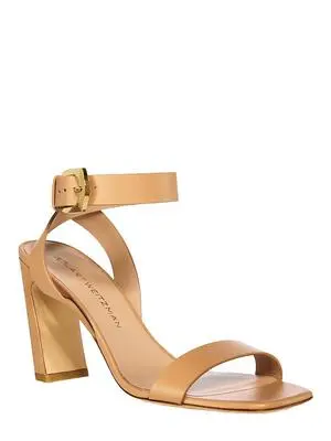 STUART WEITZMAN Sai 85 Sandals - Adobe