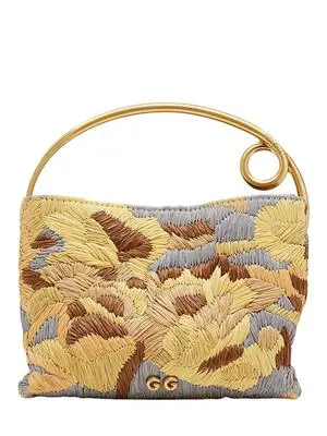 Cult Gaia Lalli Top Handle Bag - Sunflower