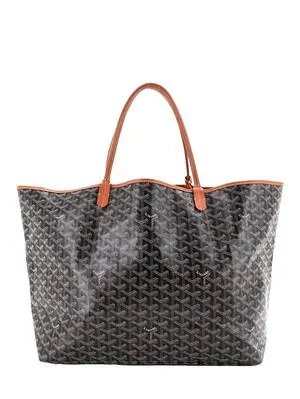 Goyard Gm Saint Louis Tote Coated Canvas - Brown