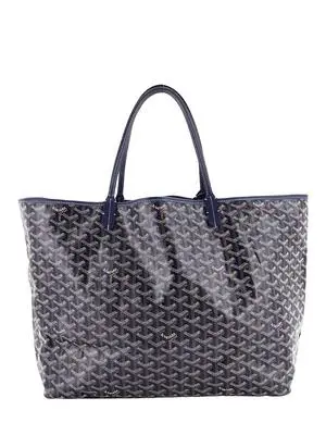 Goyard GM Saint Louis Tote Coated Canvas Blue