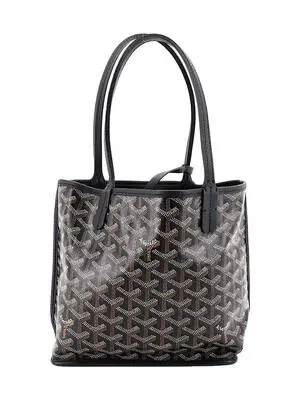 Goyard Mini Anjou Reversible Tote Black