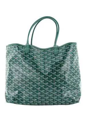 Goyard PM Saint Louis Tote Coated Canvas Green