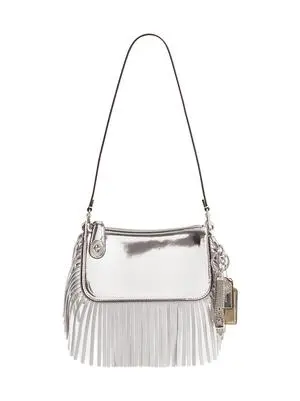 COACH Upcrafted Penn Shoulder Bag - Silver/silver