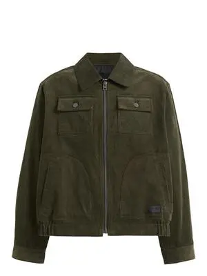 COACH Restored Corduroy Jacket - Olive