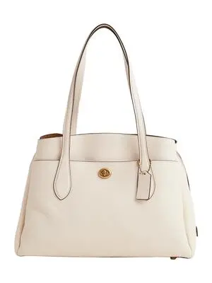 COACH Lora Carryall - Brass/chalk