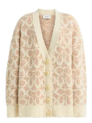 COACH Restored Signature Cardigan - Cream