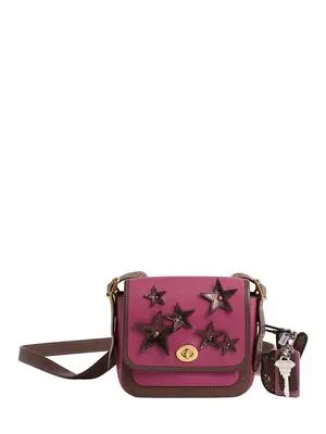 COACH Upcrafted Rambler Crossbody 16 - Brass/hibiscus Multi
