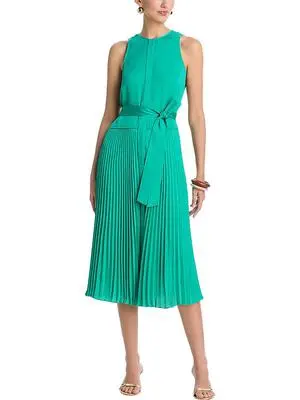 Kobi Halperin Maxine Pleated Dress - Aquamarine