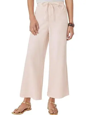 Splendid Lounge Denim Crop Pants - Rose Petal