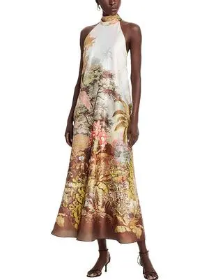 Kobi Halperin Printed Dress - Coral Multi