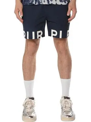 PURPLE BRAND All Round 5.75" Shorts - Navy