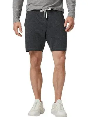 Vuori 7" Ponto Performance Shorts - Charcoal Heather