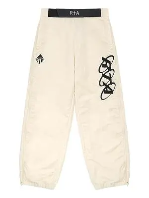 RtA Logo Track Pants - Raw Sand