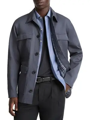 Vince Brushed Twill Chore Coat - Studio