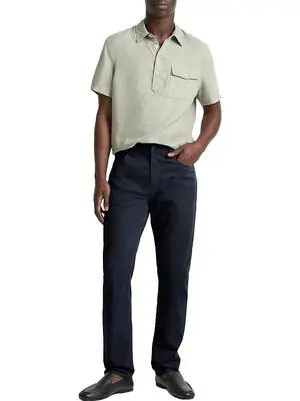 Vince Dylan 5 Pocket Lightweight Sateen Pants Coastal