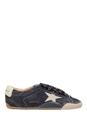 GOLDEN GOOSE True Star Suede Sneakers - Blue White