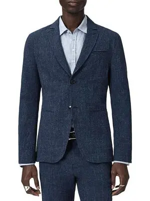 John Varvatos Allen Blazer - Oiled Blue