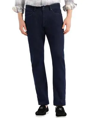 ROBERT GRAHAM Gottsman Straight Fit Denim Pants