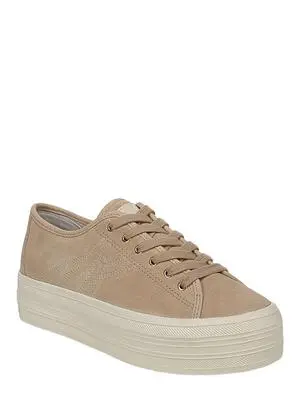 Veronica Beard Platform Sneakers - Sand