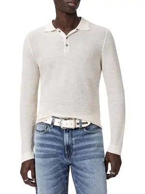 JOHN VARVATOS Venturi Long Sleeve Polo