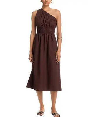 Rails Selani One-Shoulder Dress Espresso